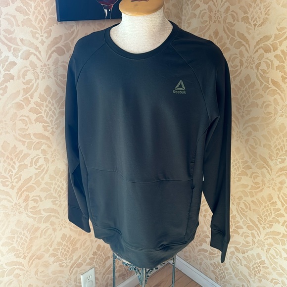 Reebok | Sweaters | Reebok Mens Sweater With Front Pocket | Poshmark